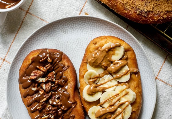 Queues de castor véganes · Patate & Cornichon