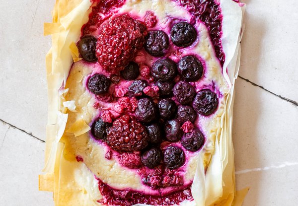 Tartelettes "danoises" de pâte phyllo aux fruits rouges · Patate ...